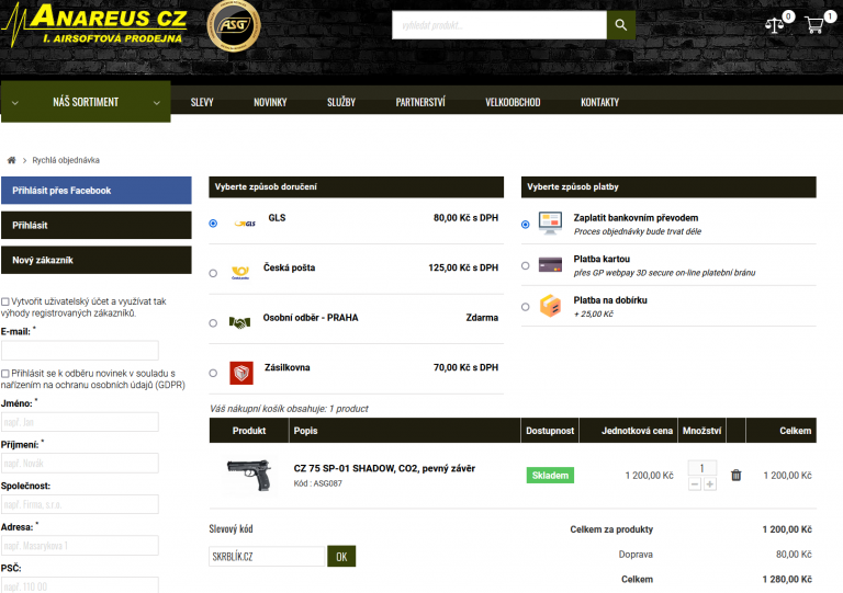 3x Anareus slevový kód na leden 2026 - Skrblík