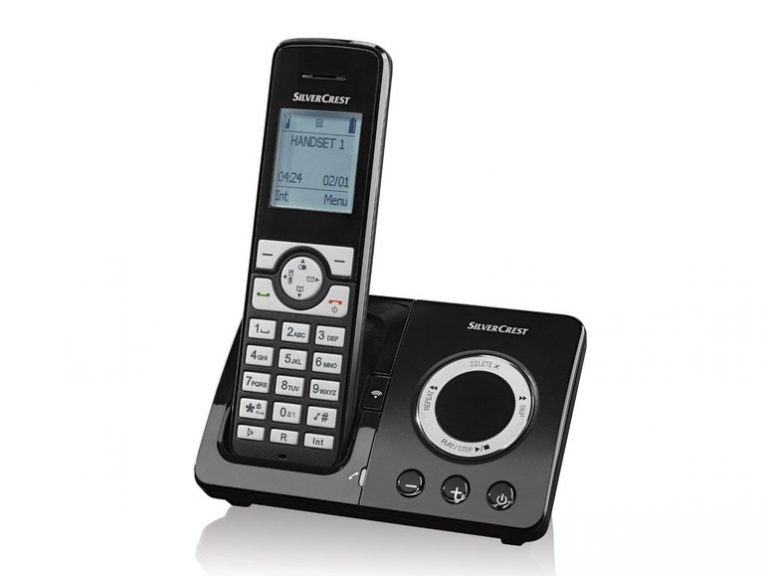 Bezdrátový telefon se záznamníkem Silvercrest SDT 1.9 B4: Lidl cena ...