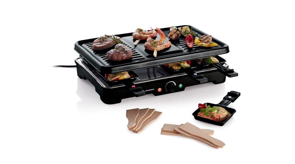 Raclette gril Silvercrest SRG 1200 B2: Lidl cena 2025 + recenze