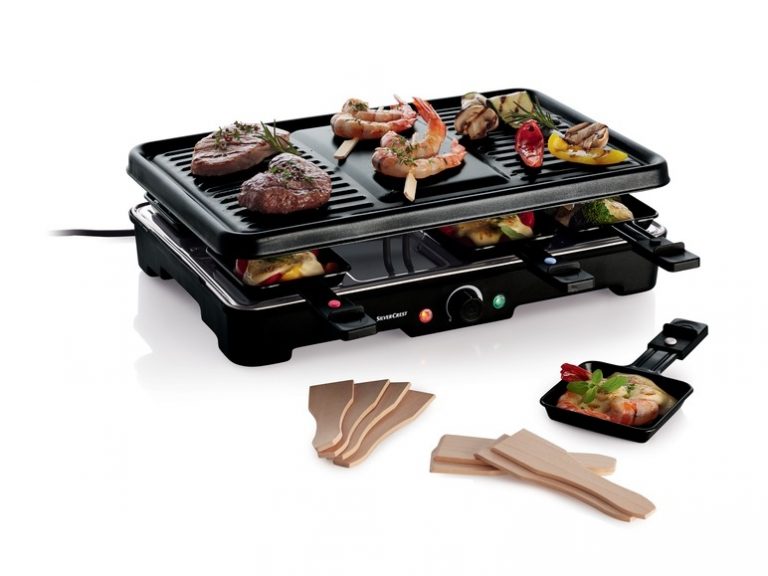 Raclette gril Silvercrest SRG 1200 B2: Lidl cena 2025 + recenze