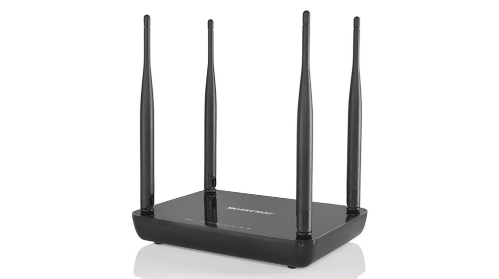 WiFi router Dual-Band Silvercrest SWR 1166 A1: Lidl cena 2025 + recenze