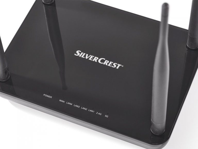 WiFi router Dual-Band Silvercrest SWR 1166 A1: Lidl cena 2025 + recenze